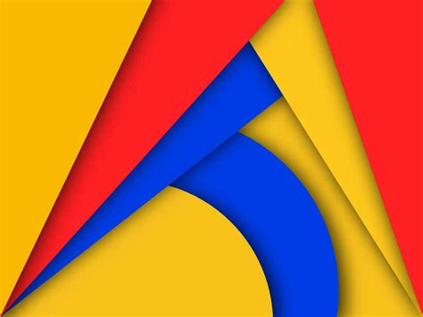 Colorful Paper Overlapping Material Design Background 23952285 Vector