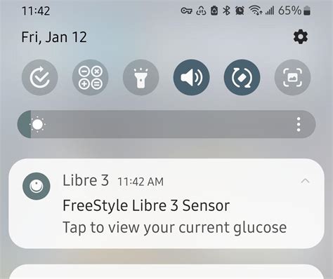 Notification Settings R Freestylelibre