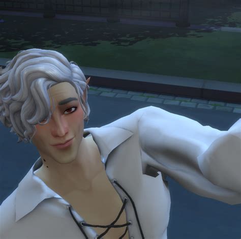 Astarion Ancunin Baldurs Gate 3 Edited W Better Cc The Sims 4