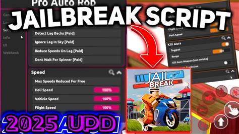 Roblox Jailbreak Script Hack Auto Rob Auto Farm Kill Aura And More 2025 Pcmobile Youtube