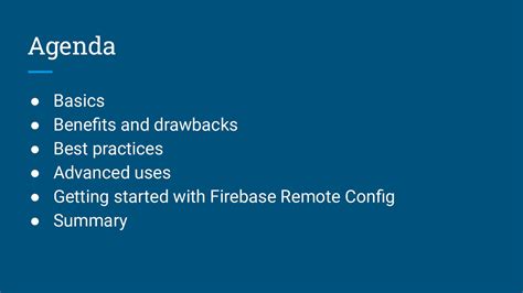 Mastering Feature Flags Best Practices And Implementation With Firebase Remote Config Speaker