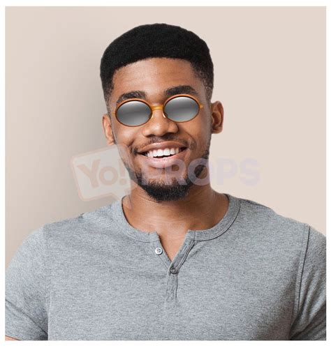 Orange Glasses Yo Props