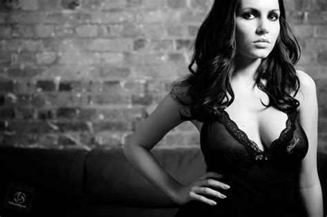 Sabine Jemeljanova Topless Lingerie Photoshoot