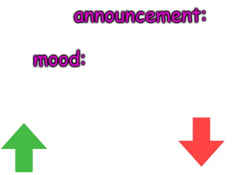 Announcement Template Blank Template Imgflip