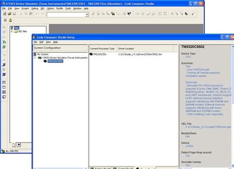 Ccs V3 1 0 Unable To Open Project Project Open Menu Option Is Not Available Code