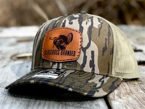 Bluegrass Branded Gobbler Leather Patch Hat Bluegrass Branded Hat Co
