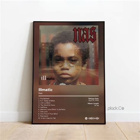 Hip Hop Album Cover Poster Etsy