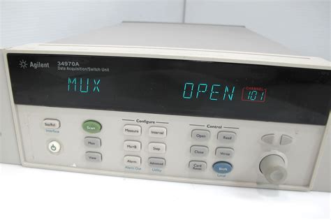 Agilent A Data Acuisition Switch Unit Recorders And Data Loggers Test Equipment BMI