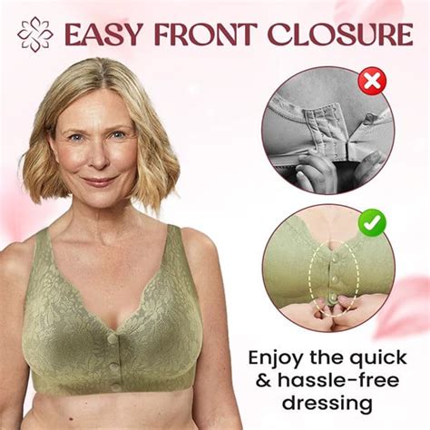Airylace Zero Feel Lace Full Coverage Front Closure Bra Lulunami