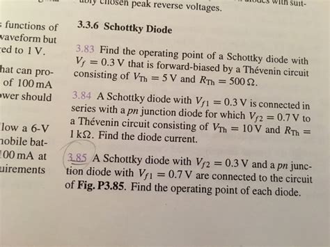 Solved Rodes With Suit Ldly Crosen Peak Reverse Voltages