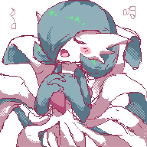 Rr User Hcrd3433 Gardevoir Nintendo Pokemon 1girl O Blush Blush Stickers Bob Cut