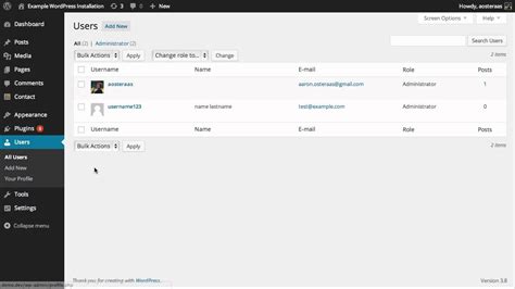 How To Delete A User From Wordpress Youtube