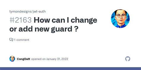 How Can I Change Or Add New Guard Issue Tymondesigns Jwt Auth GitHub