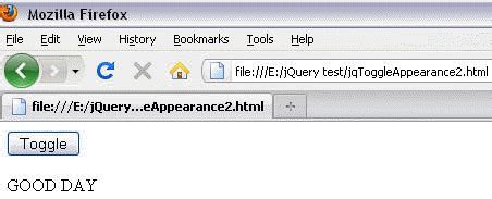 Toggle Hide Show By Clicking Same Button