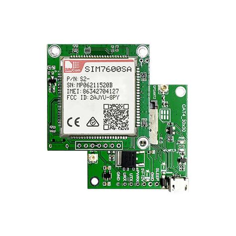 Simcom SIM SA LTE Module G Development Core Board