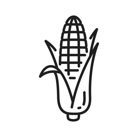 Corn Icon Vector Free