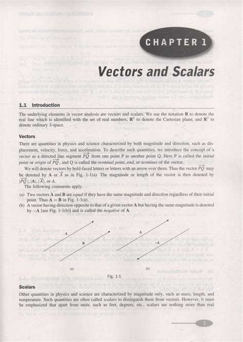 Vector Analysis And An Introduction To Tensor Analysis By Lipschutz Seymour