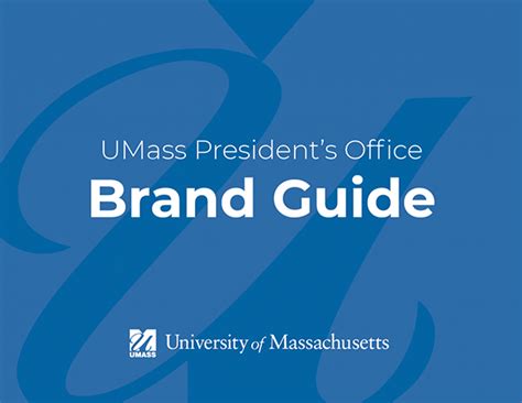 Branding And Templates Umass Office Of The President