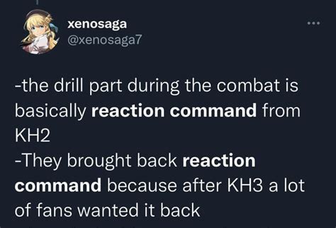 Reaction Commands From Kh2 Will Be Returning In Kh4 Rkingdomhearts