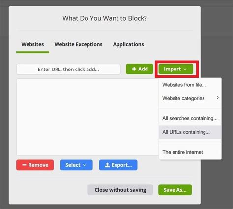 how to block websites on windows tech lockdown
