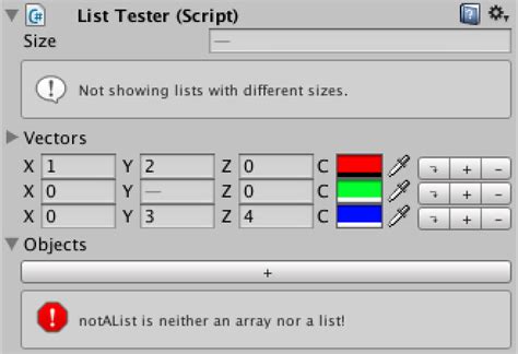Unity C Editor Tutorial Custom List Visualization