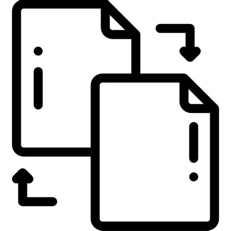 File Detailed Rounded Lineal Icon