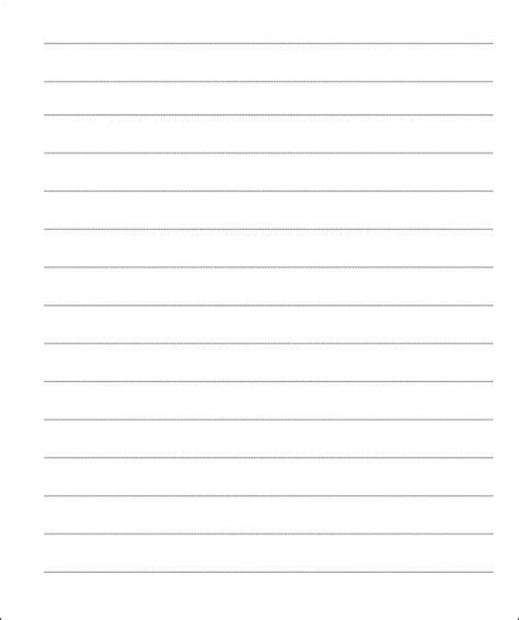FREE 11 Lined Paper Templates In PDF MS Word Lined Paper Printable