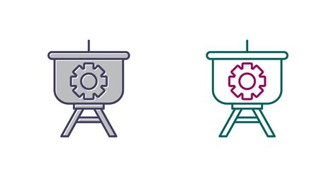 setting presentation vector icon 22835407 vector art at vecteezy