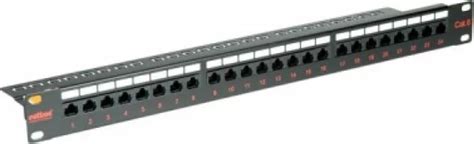 Patch Panel Roline UTP Cat Porturi Negru