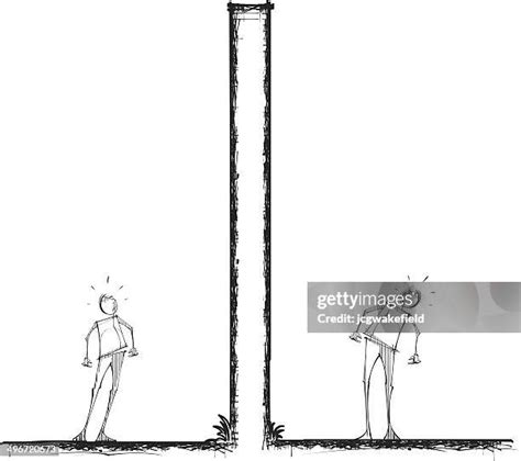 Wall Between Two People High Res Illustrations Getty Images
