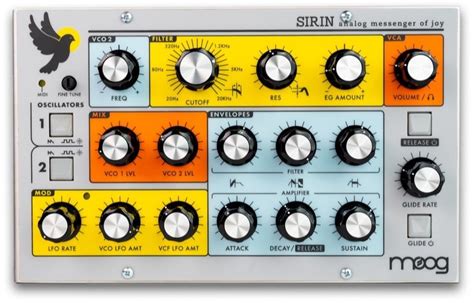 Moog Sirin Desktop Analog Synthesizer Zzounds