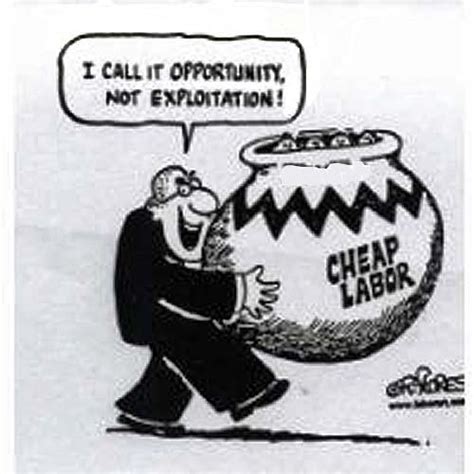 On Labour Exploitation