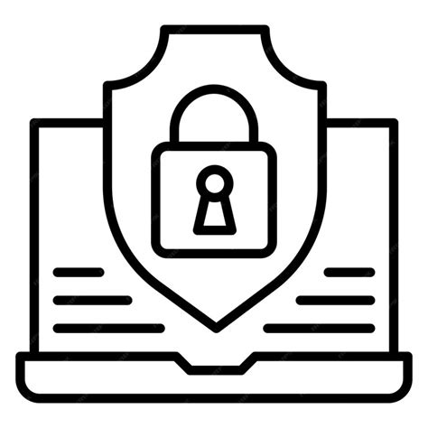 Premium Vector Security System Vector Illustration Style