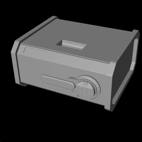 🤏 Small Password Safe 3d Digital Model・ Stl File For 3d Printing・cults