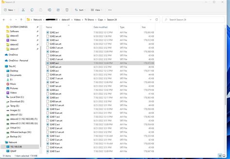 delete is deleting entire media subfolder instead of just watched show