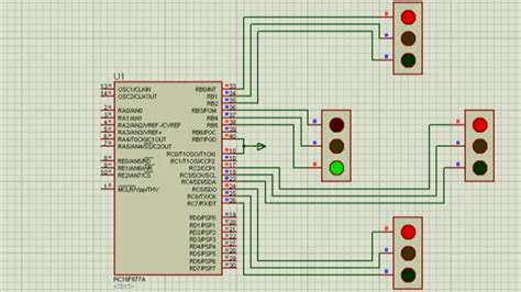 Simulasi Lampu Lalu Lintas Dengan Software Proteus Menggunakan Program Arduino Ide Youtube
