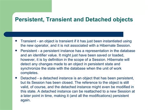 Introduction To Hibernate Ppt