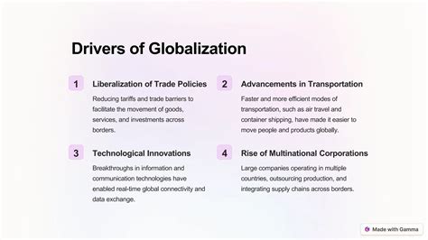 Introduction To Globalization In The World1pptx Logistics And Transportation Industry