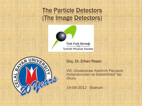 Ppt The Particle Detectors The Image Detectors Powerpoint Presentation Id2805880