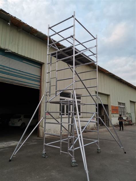 Dragonstage Multi Purpose Scaffold Ladder Frame Scaffold Stairs For