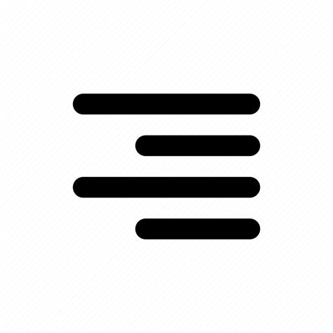 Align Alignment Right Icon Download On Iconfinder