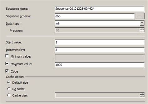 sql server序列sequence用法介绍 数据运维技术