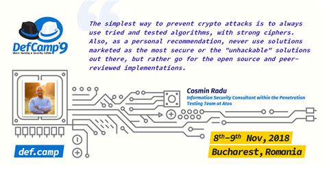 Interview Cosmin Radu Atos Never Write Your Own Crypto And “go For