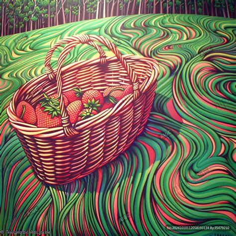 Ai创作图创意草莓插画 草莓宣传画 美术创意广告彩绘作品 草莓本本插画 视觉错觉立体画 3d画山楂 3d画生鲜 草莓包装插画 草莓采摘园插画 草莓蓝莓丰收场景 草莓插画设计 错觉立体画 广告