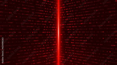 Big Data Visualization Abstract Particles Background Visual