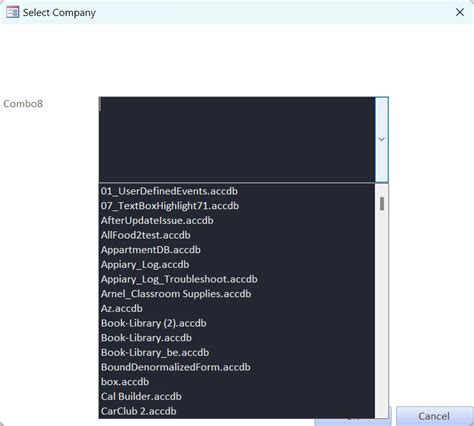 Solved Adding Items To Combobox But They Arent Showing Up Access