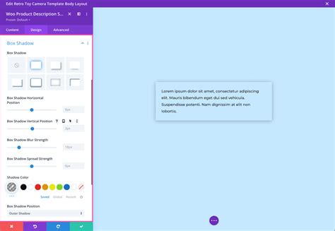 The Divi Woo Product Description Module Elegant Themes Documentation