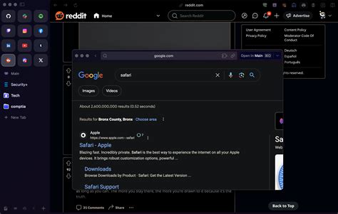 safari extension app similiar to arc browser pop out feature r safari