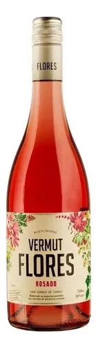 Vermut Flores Rosado 750ml Frete Grátis
