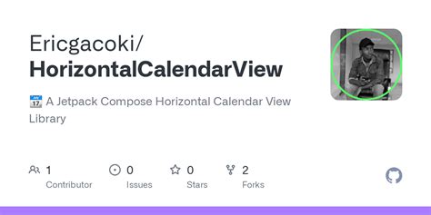 GitHub Ericgacoki HorizontalCalendarView Calendar A Jetpack Compose Horizontal Calendar